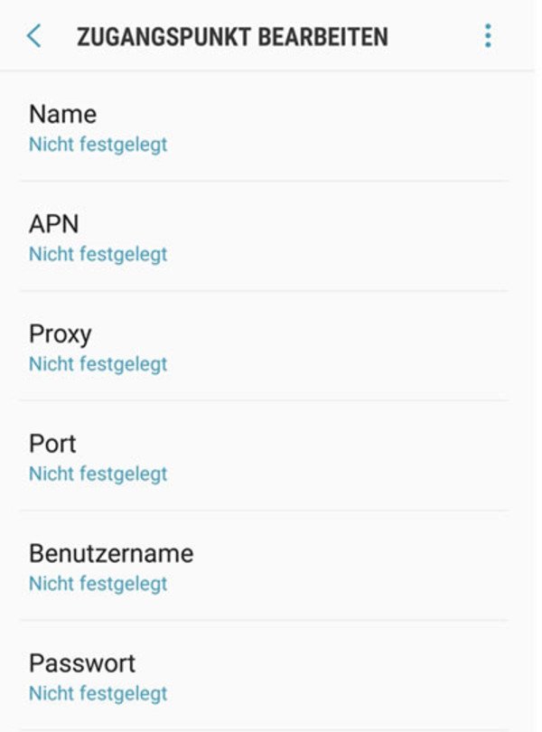 APN Einstellungen: Aktuelle APN-Daten aller Mobilfunkanbieter